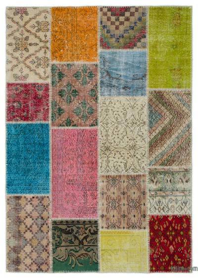 Patchwork Rugs | Kilim Rugs, Overdyed Vintage Rugs, Hand-made Turkish ...